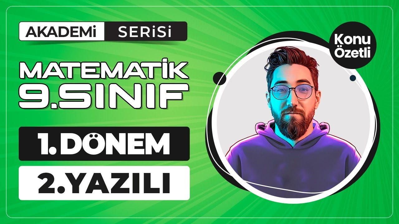 9.Sınıf 1.Dönem 2.Yazılı Soruları | Video | Konu Özetli – Eğitim Sayfam