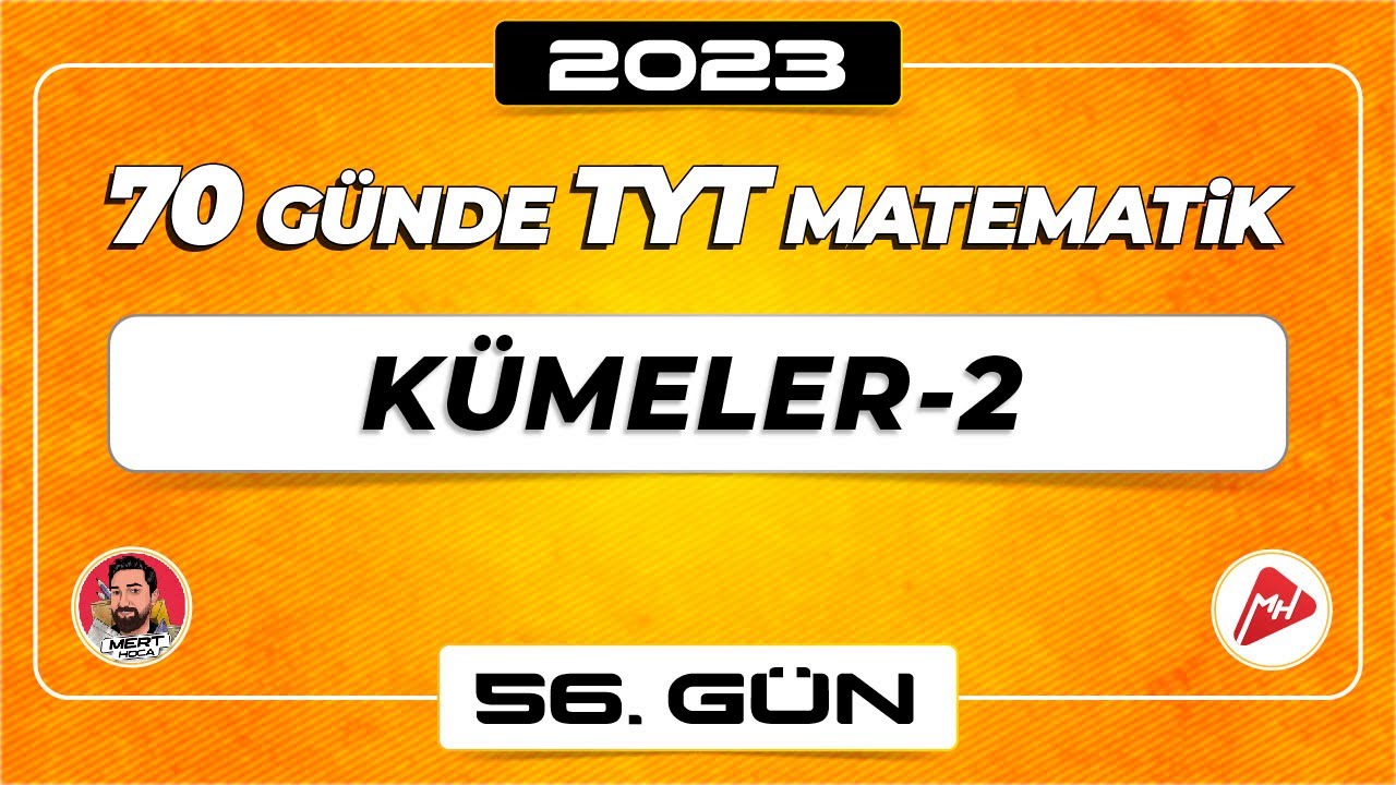 Kümeler-2 | TYT Matematik | 56.Gün | Video – Eğitim Sayfam